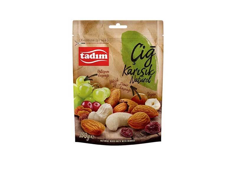 Tadim Raw Mixed Nuts with Berries 180 g | Almond Hazelnut Cashew Mix ...